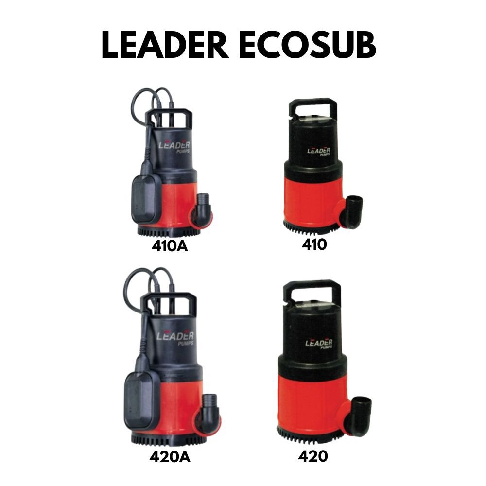 LEADER Submersible Pump - ECOSUB Series Your One-Stop Shop for ...