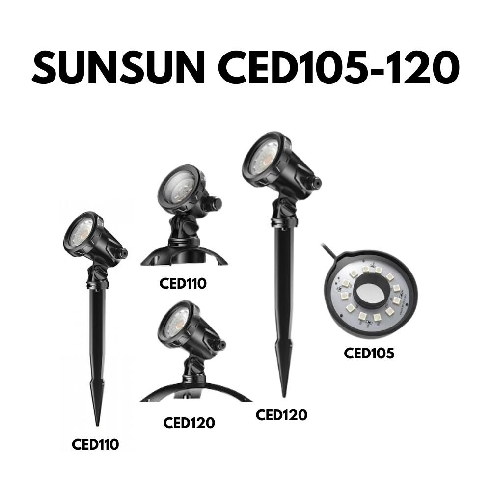 SUNSUN Underwater Light – CED Series Your One-Stop Shop for Artificial ...